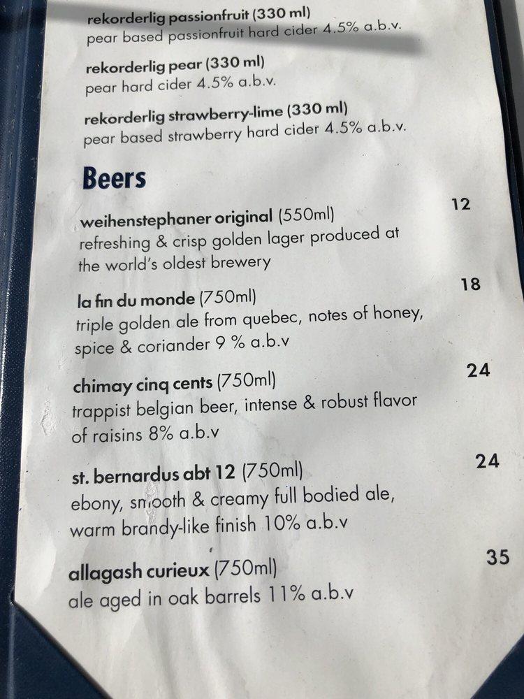 Menu at Moonshadows Malibu pub & bar, Malibu