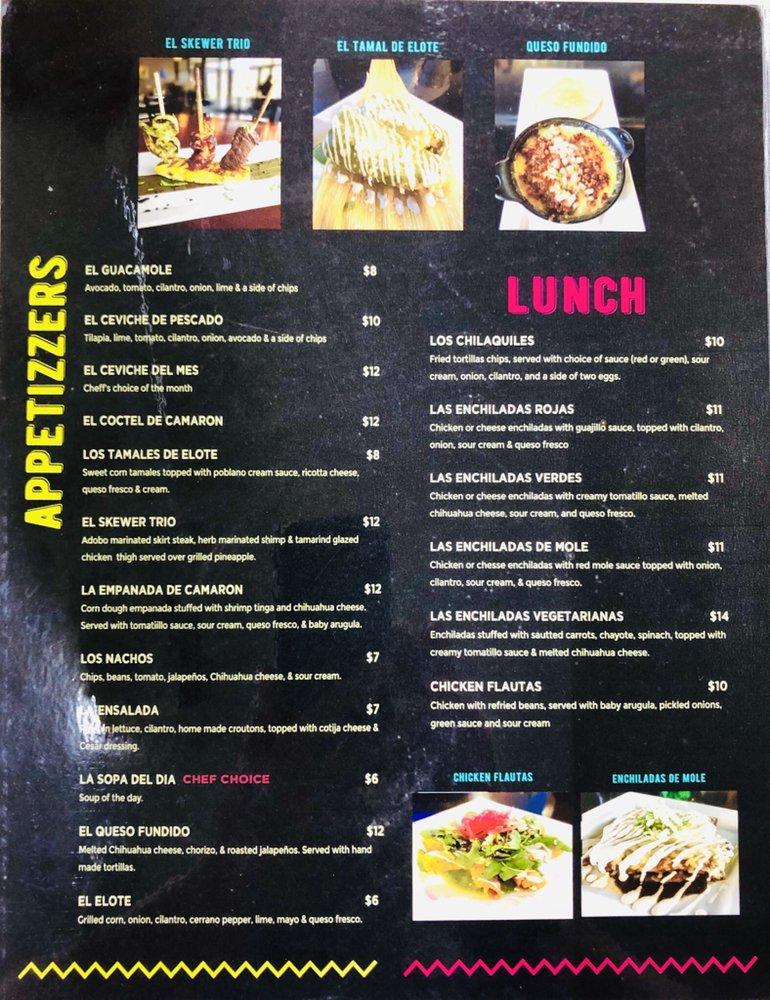 Menu at Los Buenos Diaz Mexican Grill restaurant, Bensenville