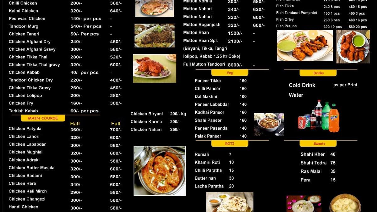 Menu at CHICKEN KING RESTAURANT AMROHA, Amroha