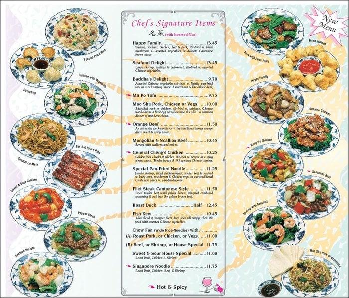 Menu at China Moon restaurant, Miami Beach, Alton Rd