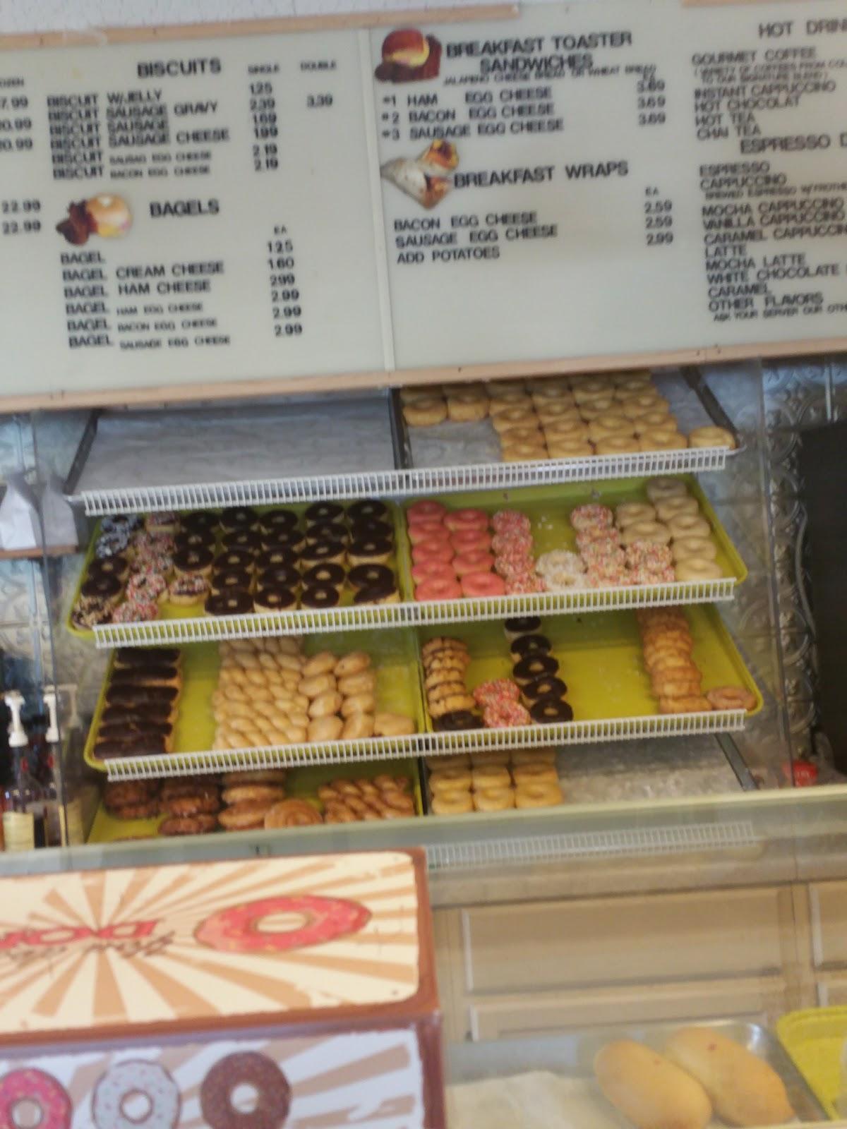 Menu at Sweeties Donuts Sattler restaurant, Canyon Lake, FM2673