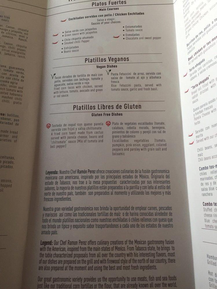 Menu at Pina Colada restaurant, Cancún, Boulevard Kukulcan KM 16.5 L-48 ...