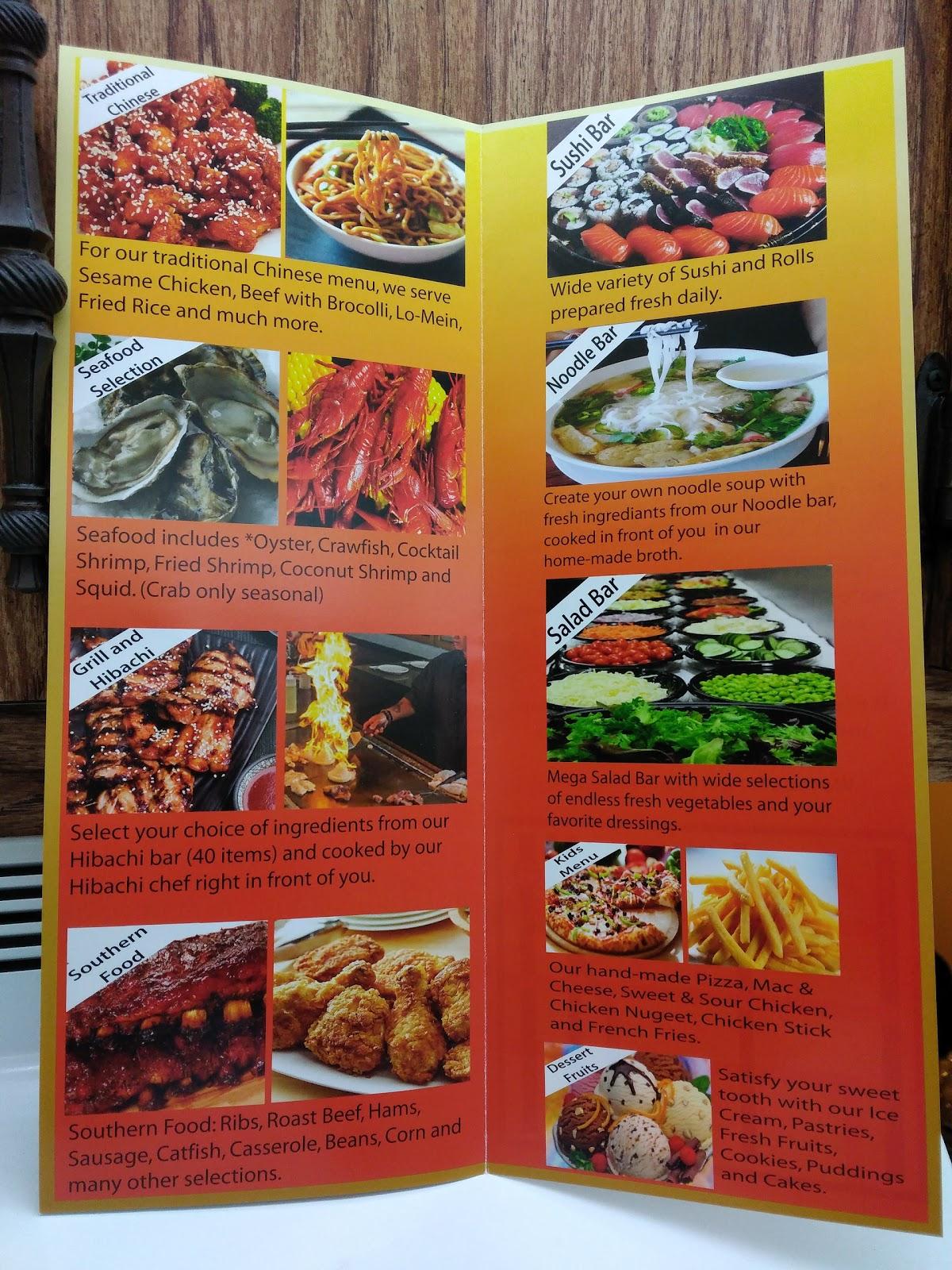 Menu at Chow Time Grill & Buffet restaurant, Tamarac