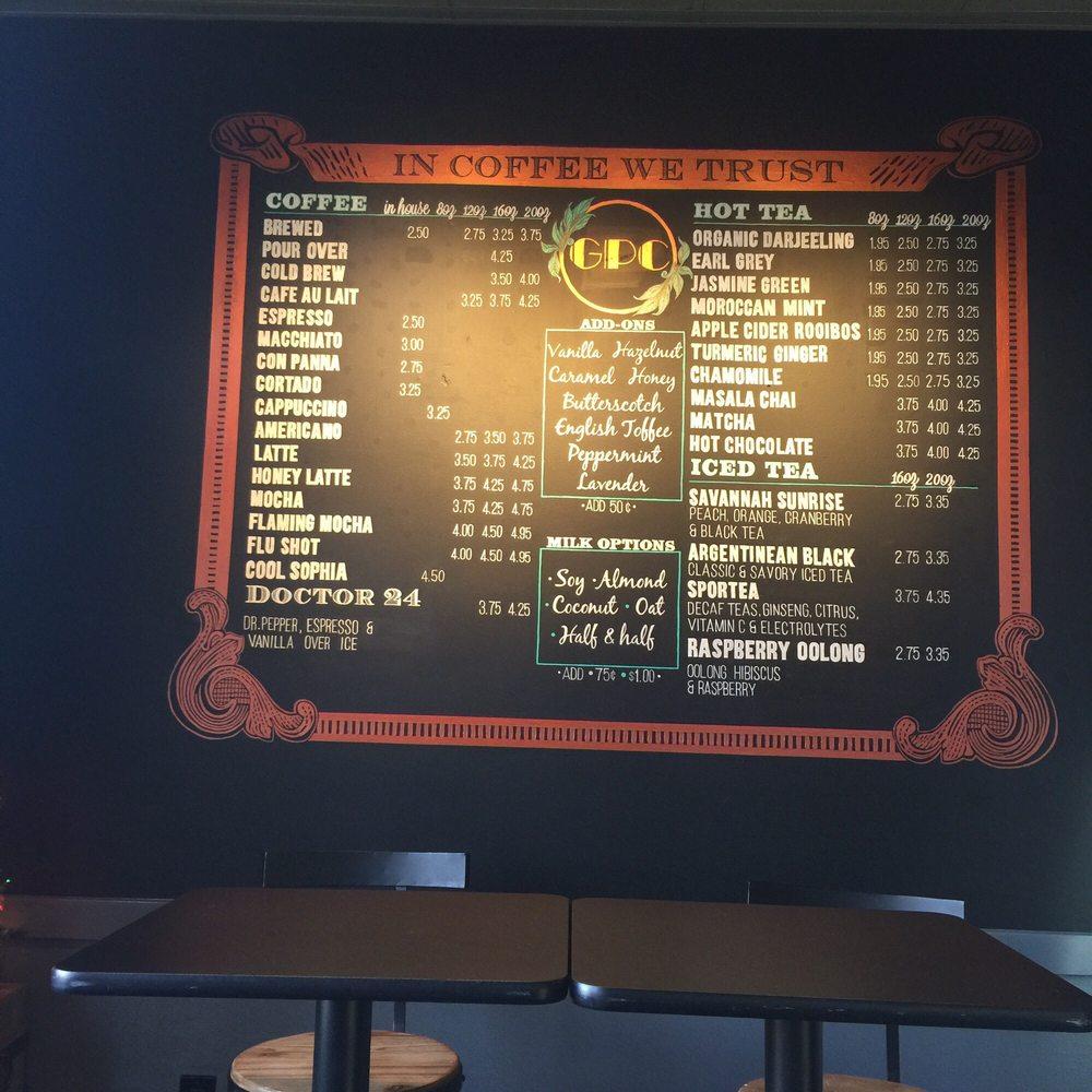 Menu at Ground & Pound Coffee restaurant, Alpharetta