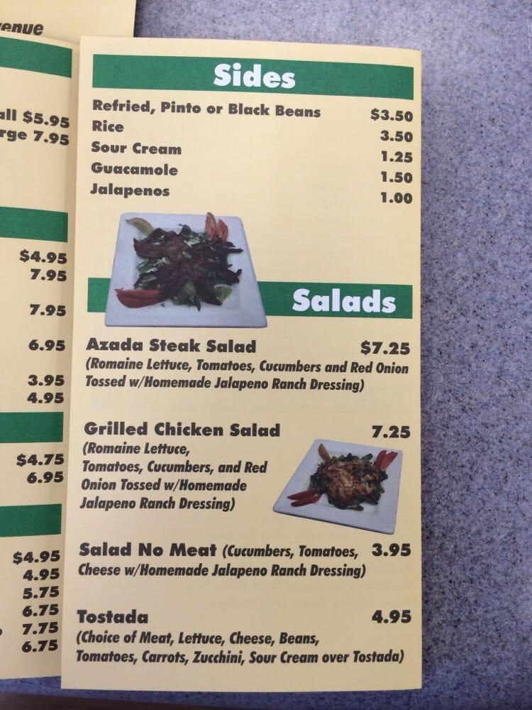Menu at Si Casa Xpress restaurant, Grants Pass, 502 Union Ave