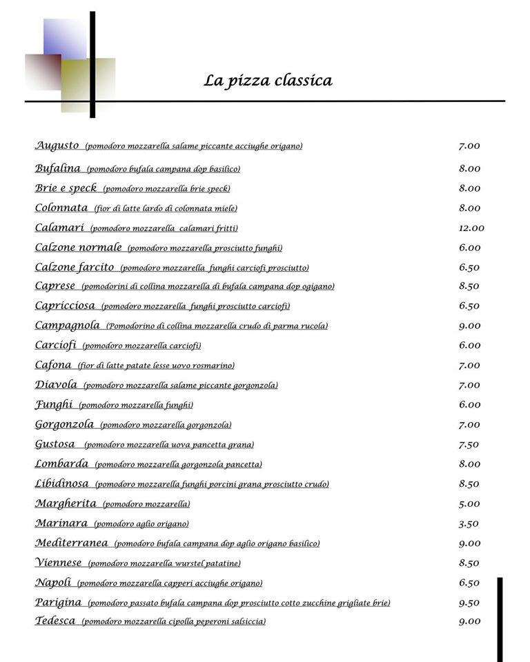 Menu da La Nuova Stretta ristorante, Brescia, 63