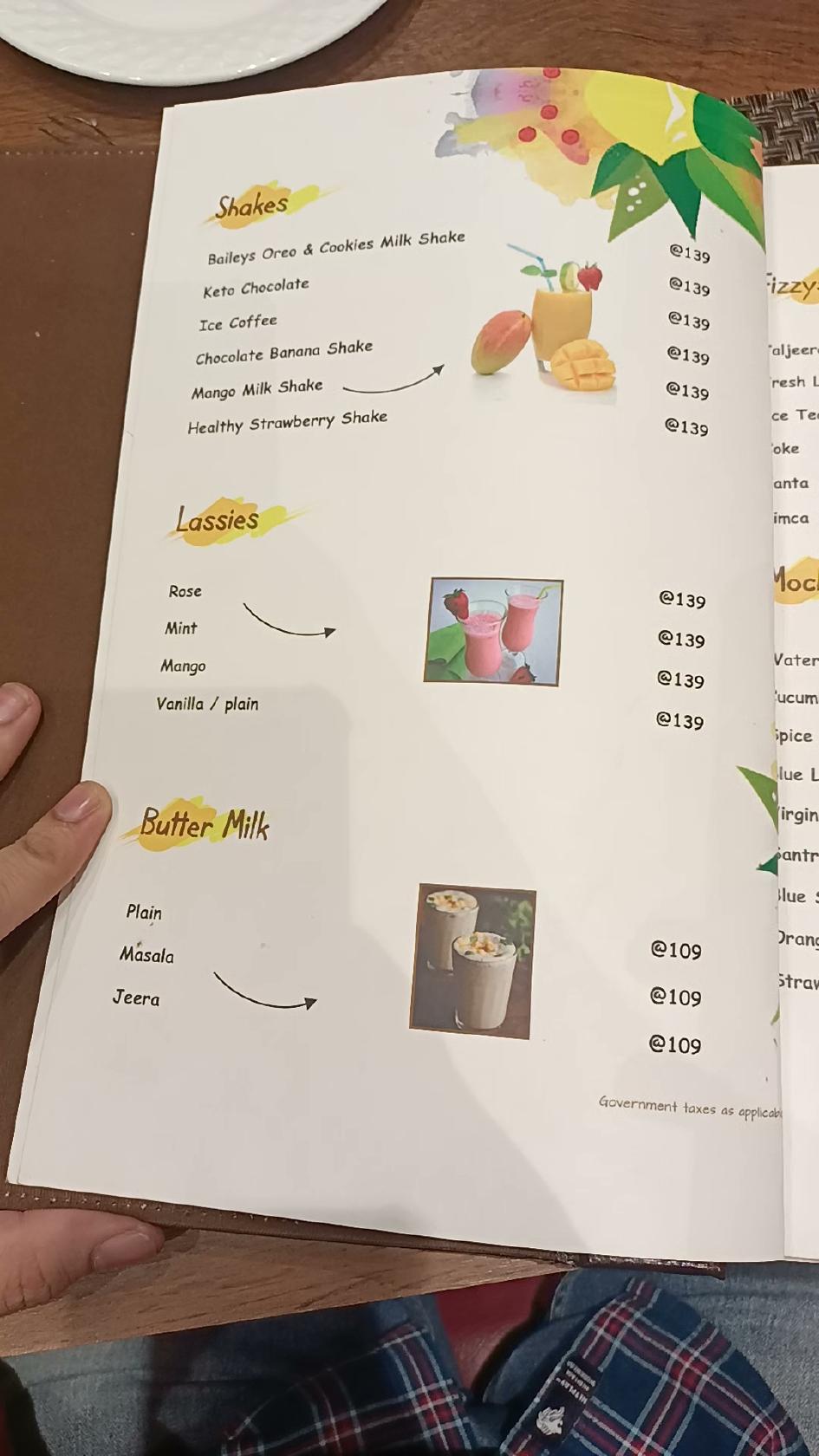 Menu at The Chilli Express, Siwan