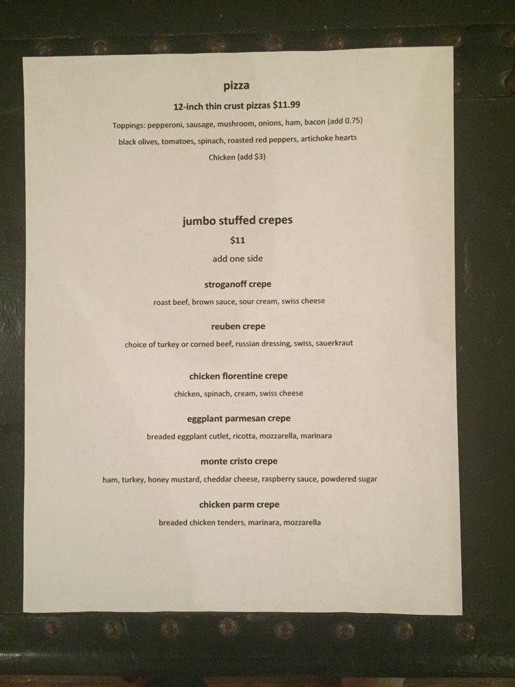 Menu at Green Gate Inn pub & bar, Camillus