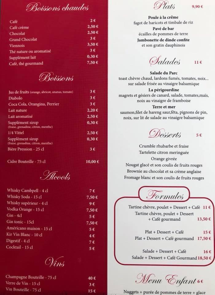 Menu au La Terrasse Gourmande restaurant, Offranville