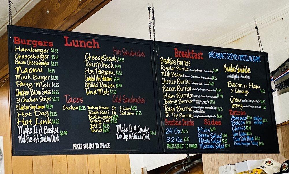 Menu at Roundhouse Deli BBQ, Roseville