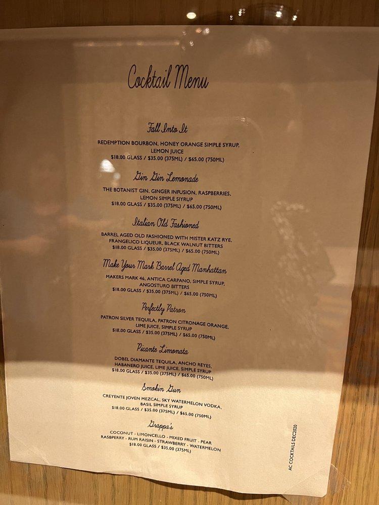 Menu at Il Mulino New York - Atlantic City restaurant, Atlantic City ...
