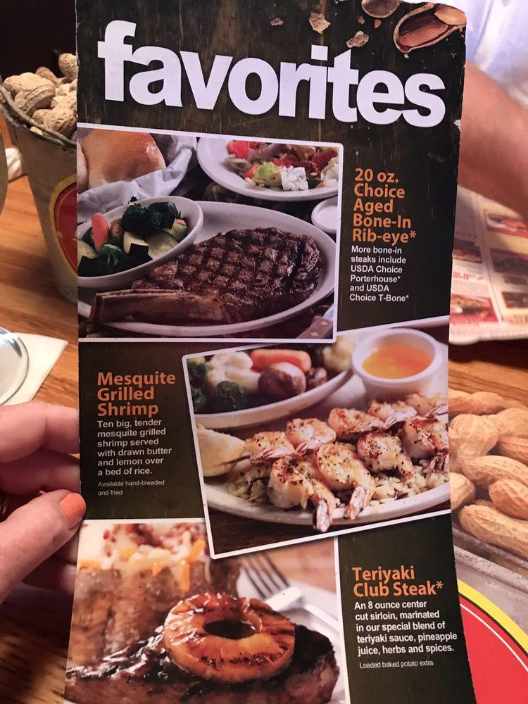 Menu at Logan's Roadhouse BBQ, Sumter