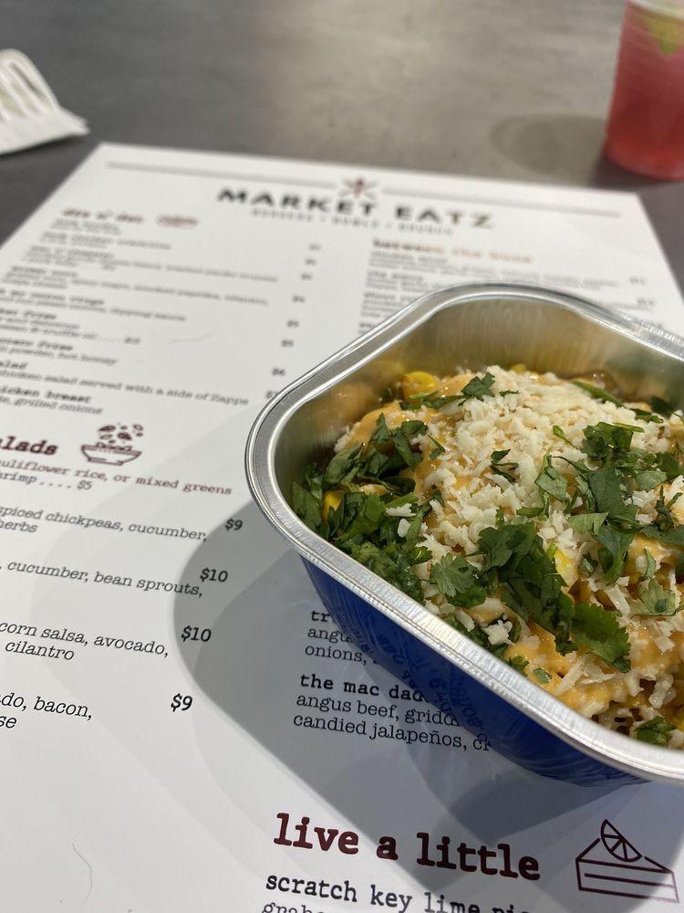Menu at Market Eatz restaurant, Lafayette