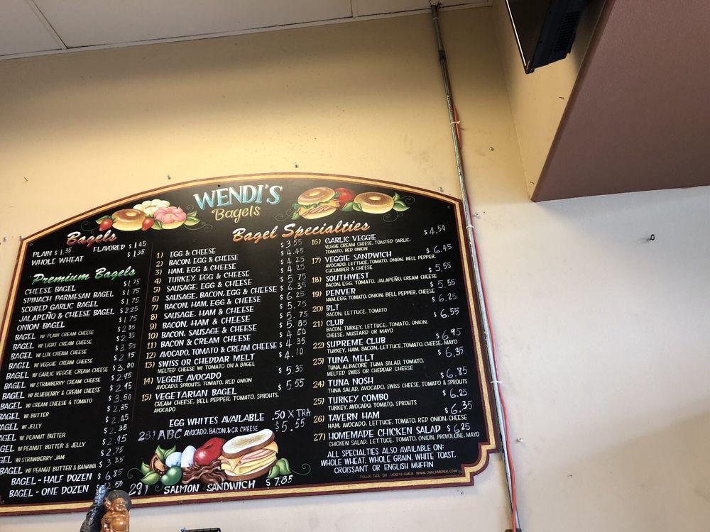 Carta del pub y bar Wendi's Donuts, Rancho Santa Margarita, Oso Pkwy
