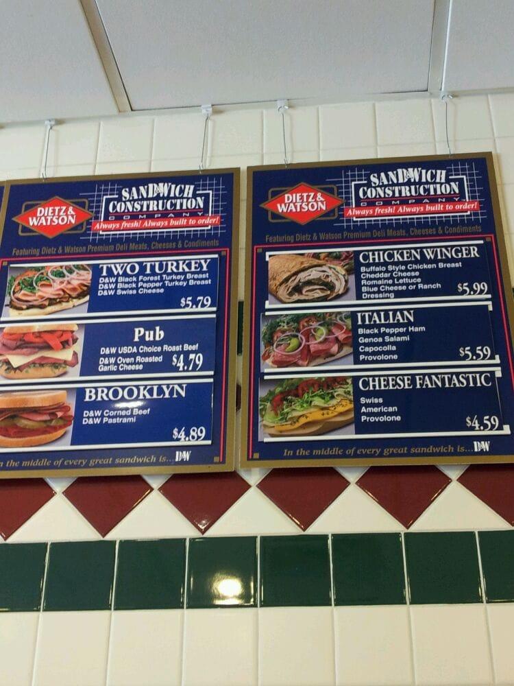 Menu at Museum Deli restaurant, Philadelphia, 333 Spring Garden St