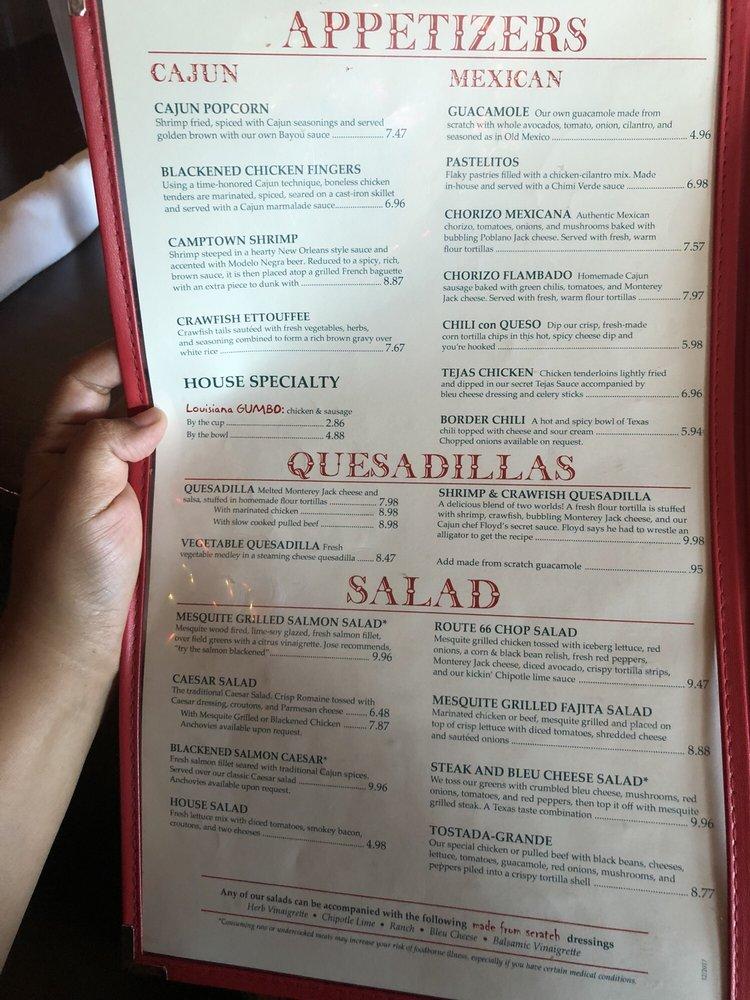 Menu at Border Cafe, Saugus, 356 Broadway