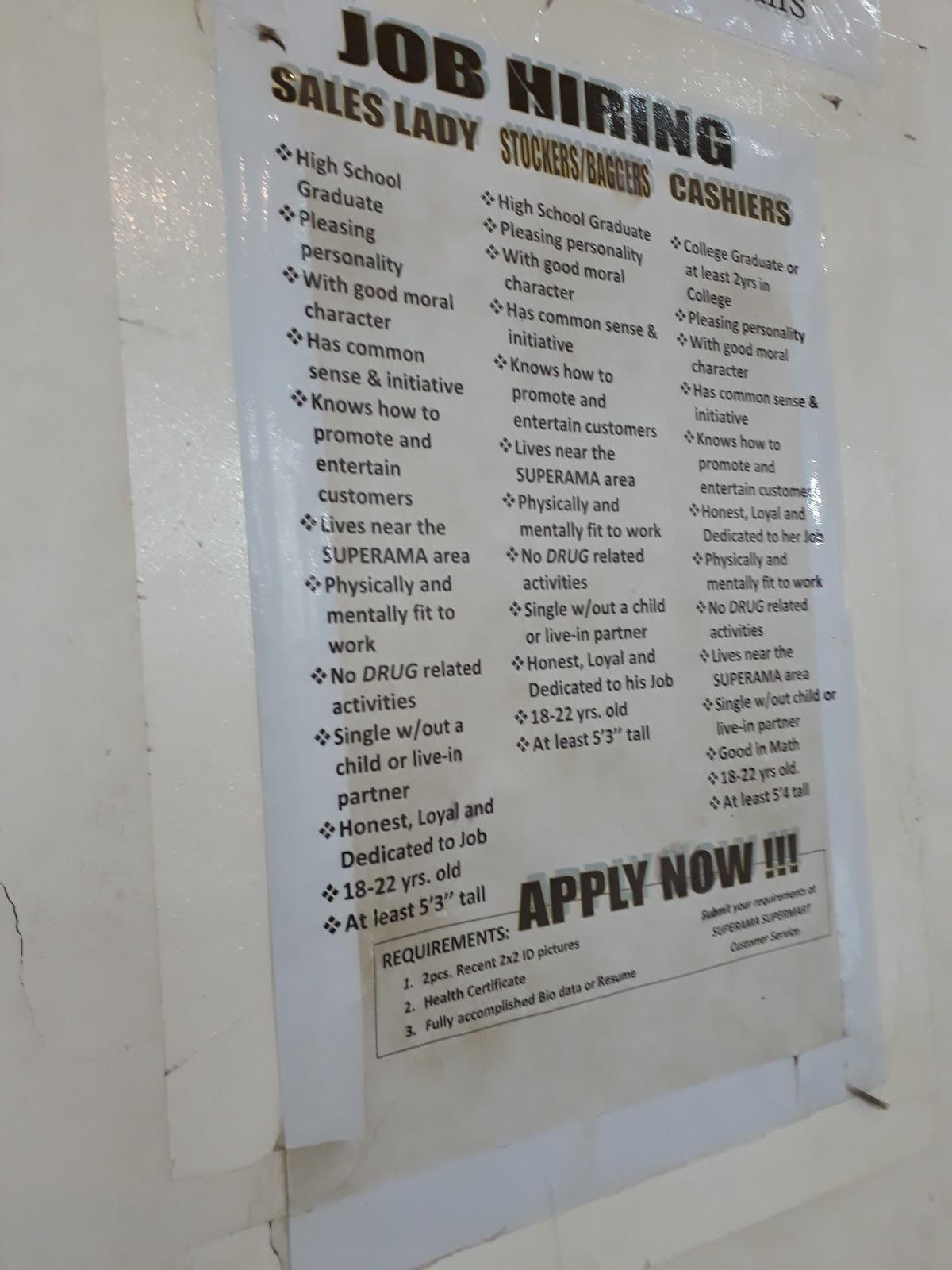 Menu at Superama, Kabacan