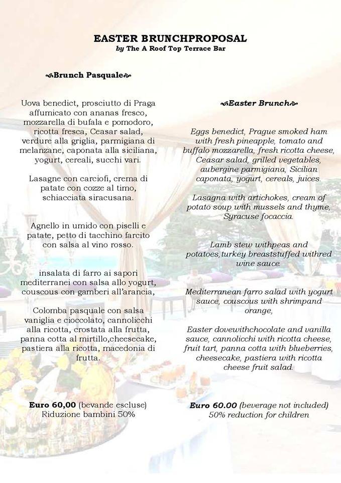 Menu at St. George Restaurant by Heinz Beck, Taormina