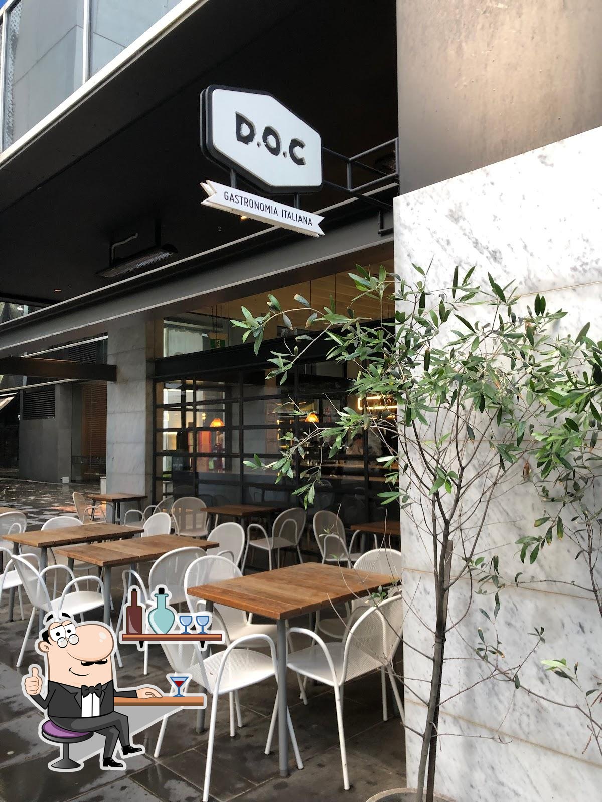 DOC Pizza & Mozzarella Bar - Southbank, Southbank - Restaurant menu, prices and reviews