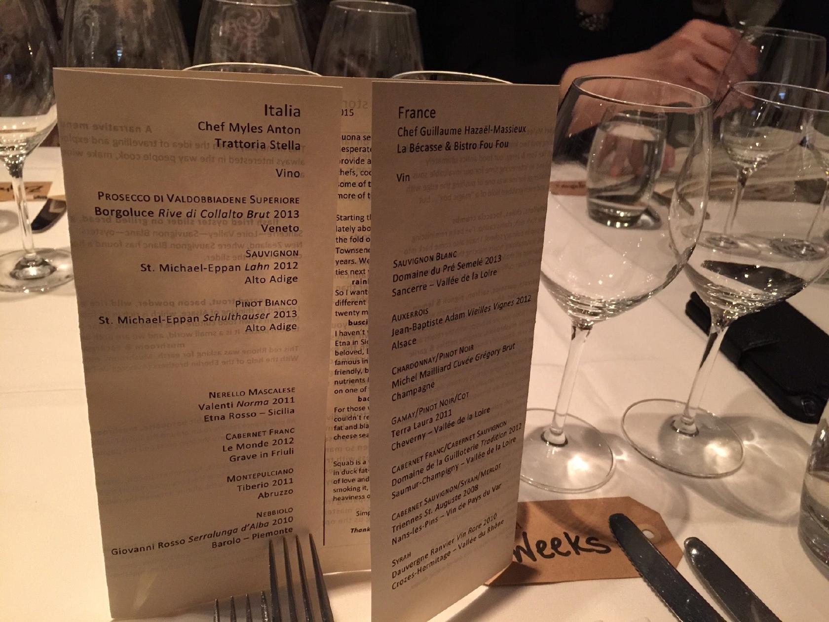 Menu at Trattoria Stella pub & bar, Traverse City, 830 Cottageview Dr