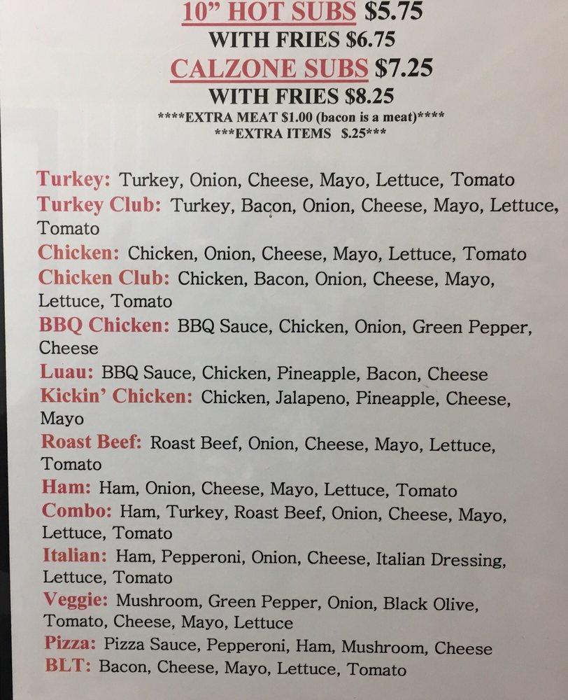 Menu at Peppi's Pizza pizzeria, Somerset Center