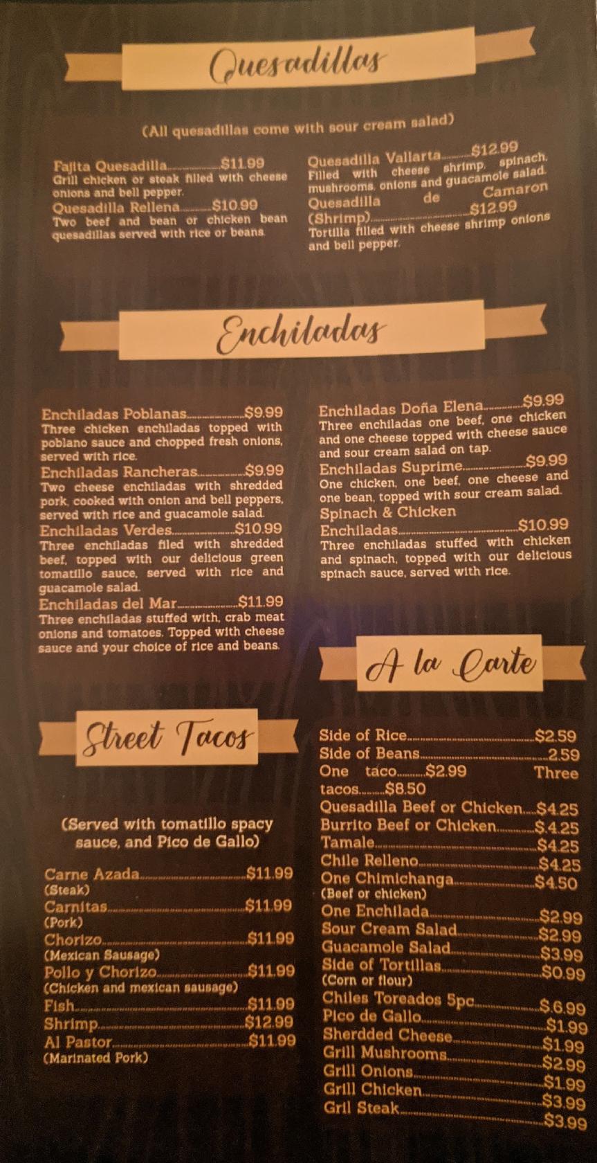 Menu at Sí Señor! restaurant, Newport News