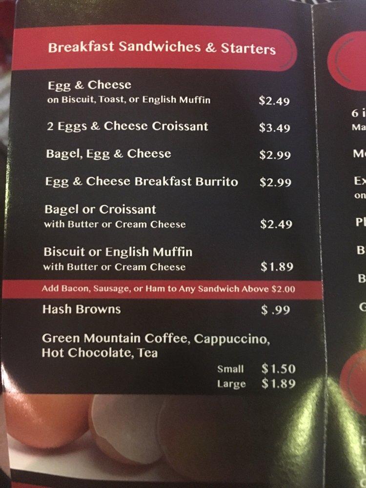 Menu at Complex Cafe - Moore Justice Center, Melbourne, Judge Fran ...