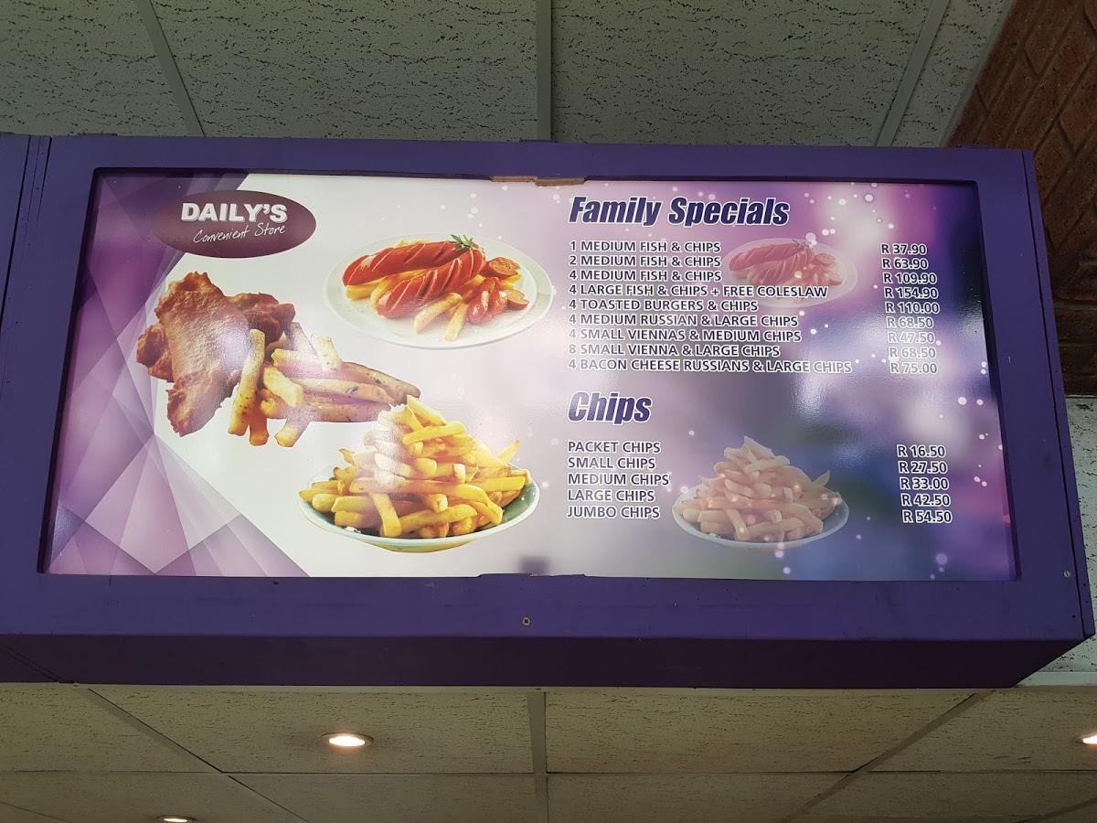 Menu at Plus Express Alberton restaurant, New Redruth