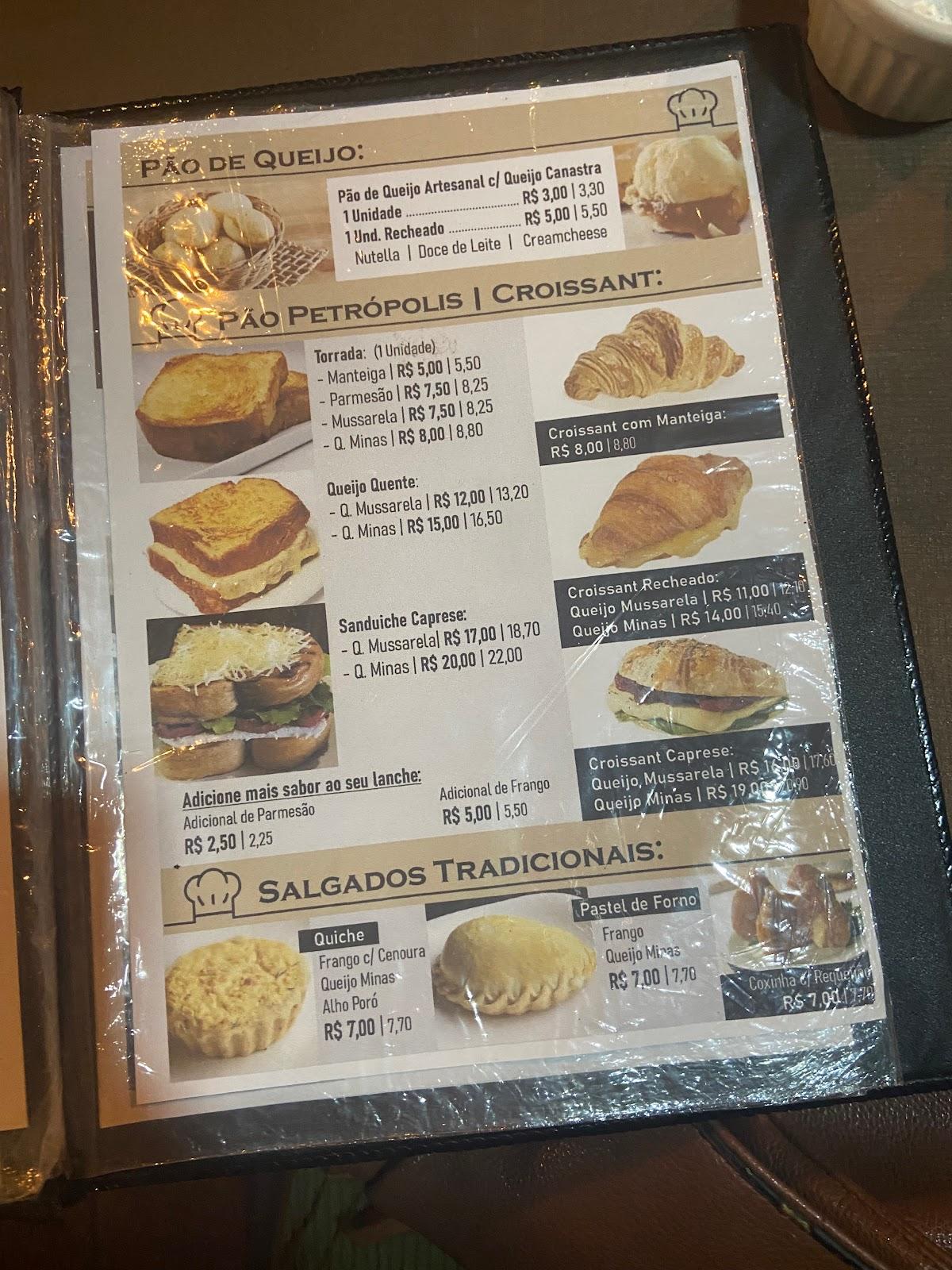 Menu at Office Café Braga, Cabo Frio