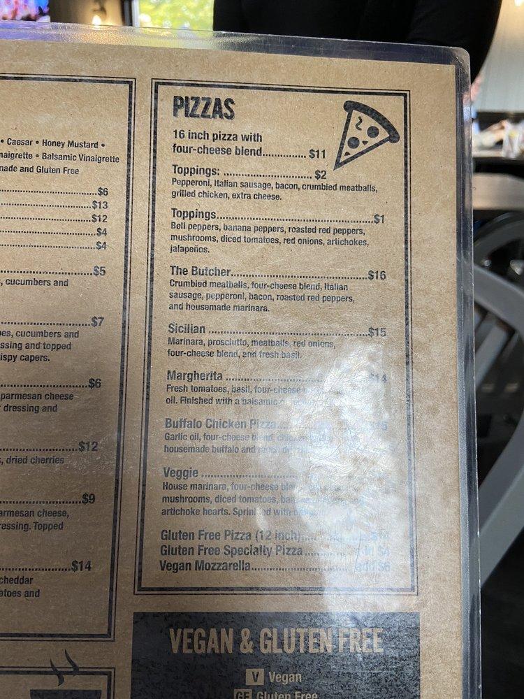 Menu at Tavern Six pub & bar, Kirtland, Euclid Chardon Rd