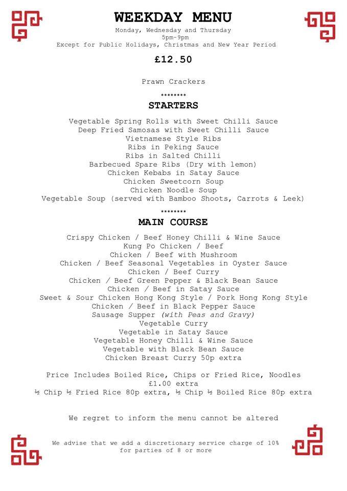 Menu at Midnight Haunt restaurant, Moira