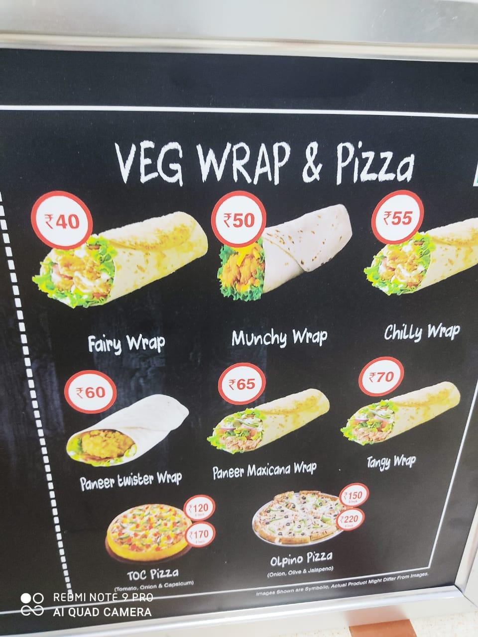 Menu at Wrapstick, Sardarshahr, Uttradha Bazar Rd