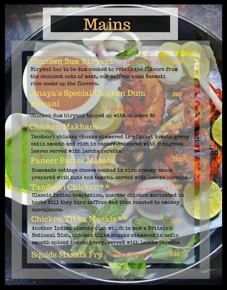 Menu at Florence Chef, Quezon City