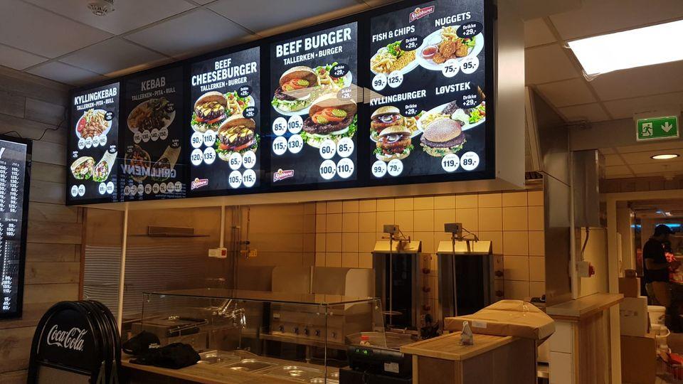Menu at Shawarma Kitchen restaurant, Oslo