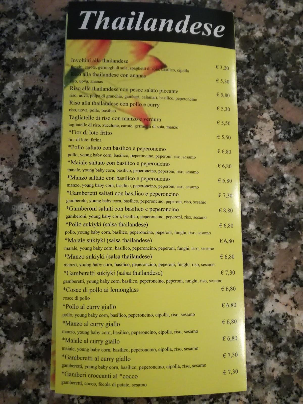 Menu at ristorante Cinese Nuovo Millennio, Manerbio