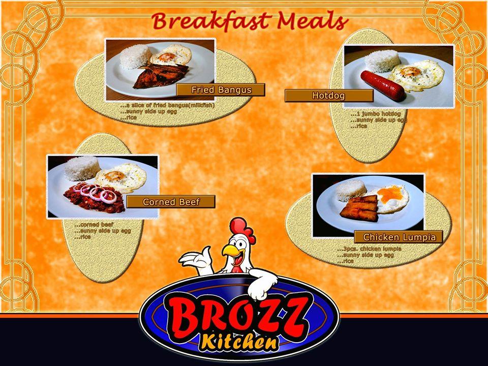 Menu at Brozz Kitchen restaurant, Dipolog City
