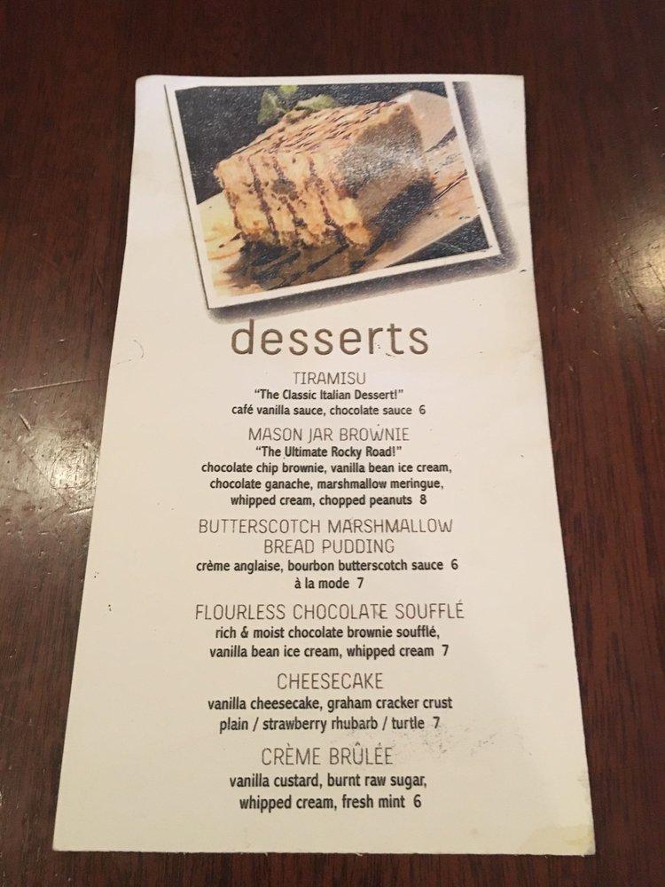 Menu at Minervas Restaurant & Bar, Rapid City