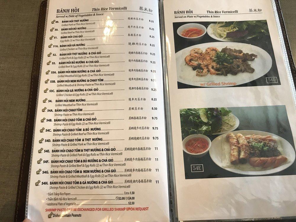 Menu at Golden Deli San Gabriel restaurant, San Gabriel