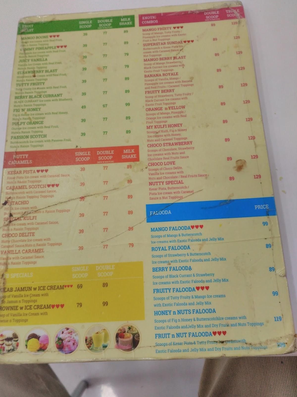 Menu at FB Cakes, Chennai, 34