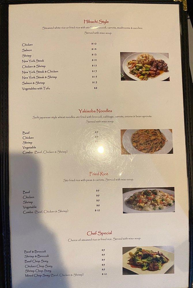 Menu at Sumo Grill & Sushi restaurant, Farmington