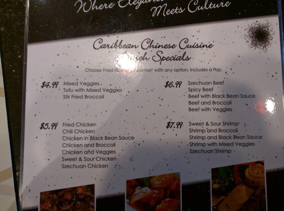 Menu at The Avenue Restaurant and Lounge, Toronto