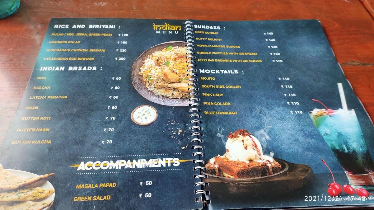 Menu at Twin Town by Sri Saravanass, Tirunelveli