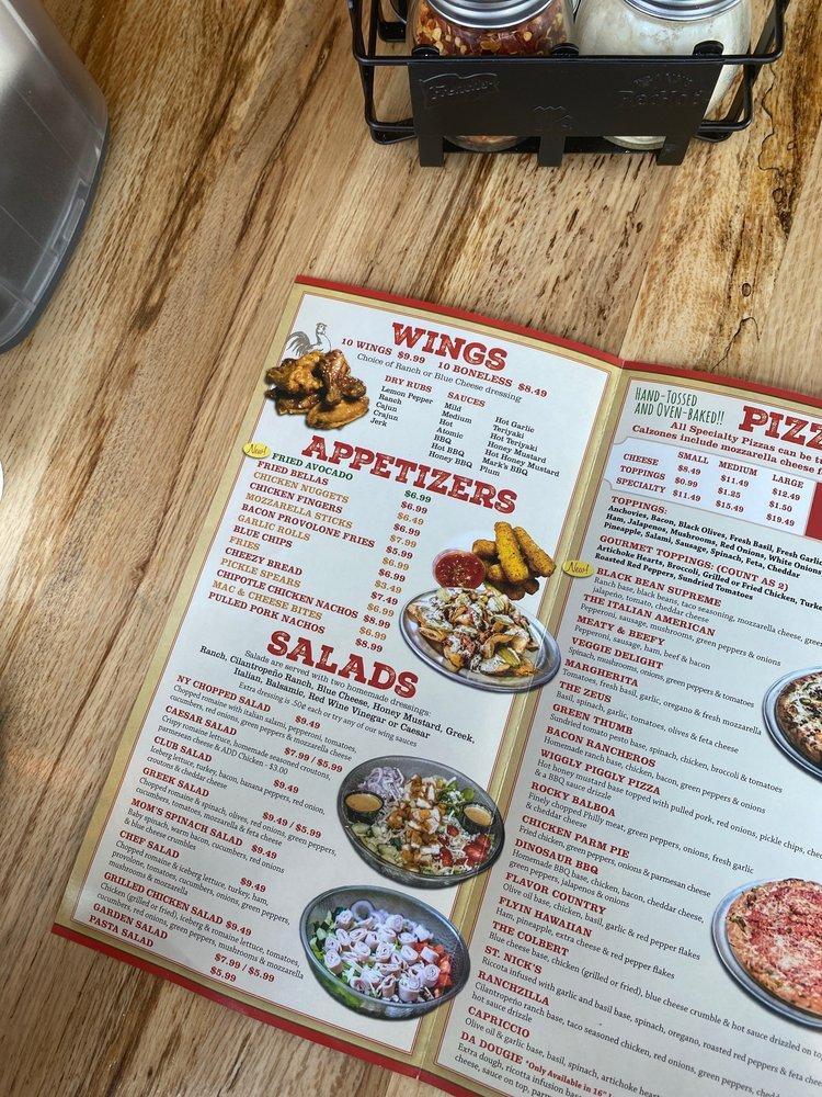 Menu at Paisano's Pizza Grill pizzeria, Mount Pleasant