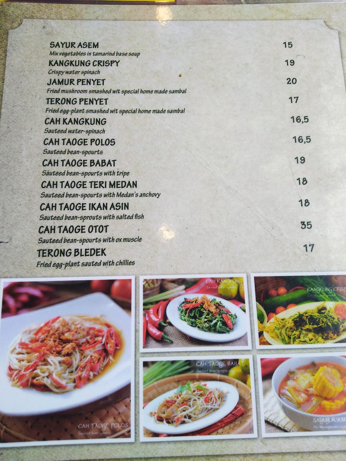Menu at Warung Iga Penyet Leko restaurant, Gresik