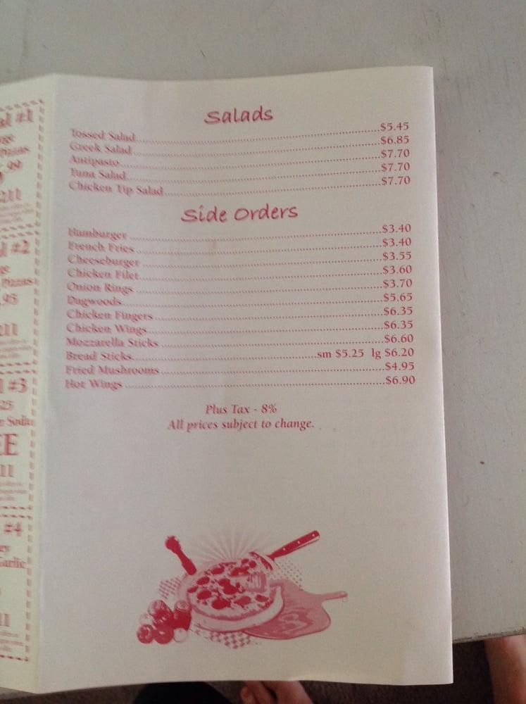 Menu at Milo House of Pizza pizzeria, Milo, 60 Main St