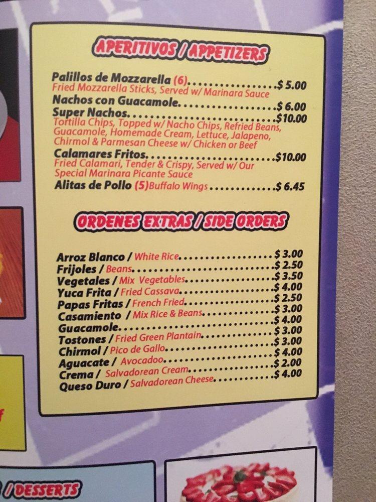 Menu at Puerta del Sol restaurant, New York City, Bay Ridge Ave