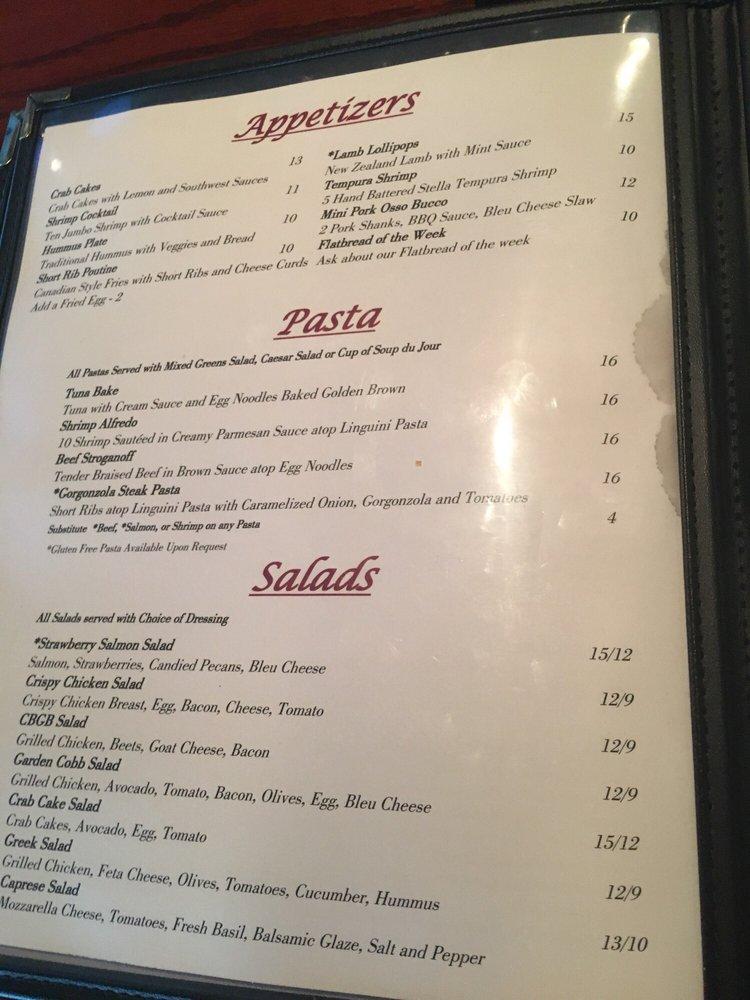 Menu at Palo Verde Restaurant, Sun Lakes, E San Tan Blvd