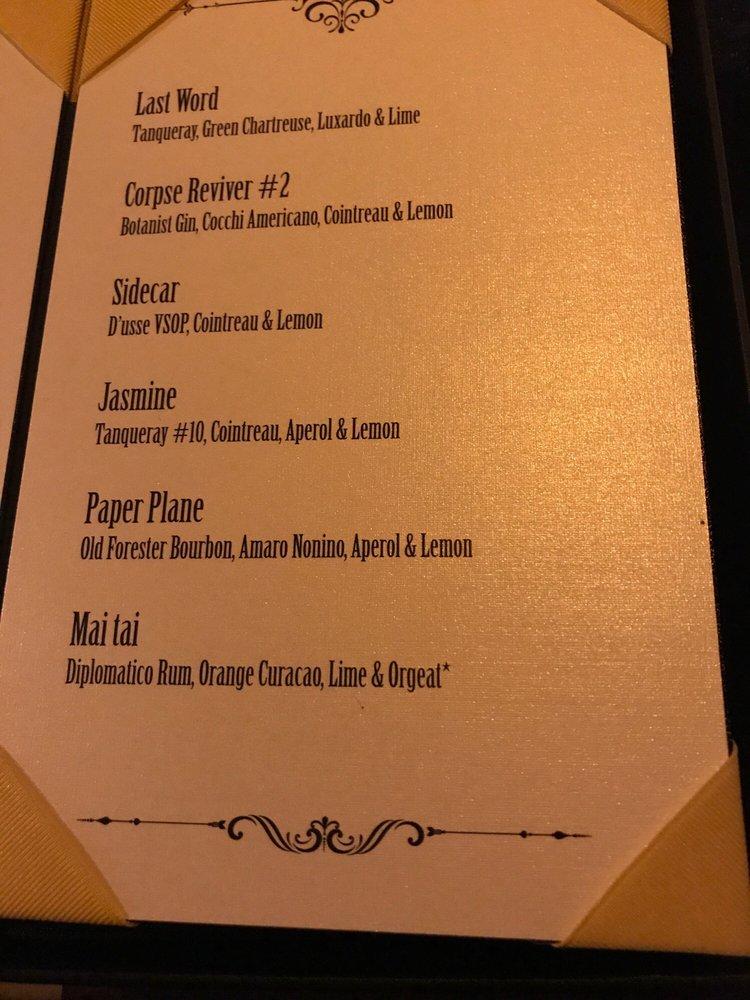 Menu at Alice pub & bar, Omaha