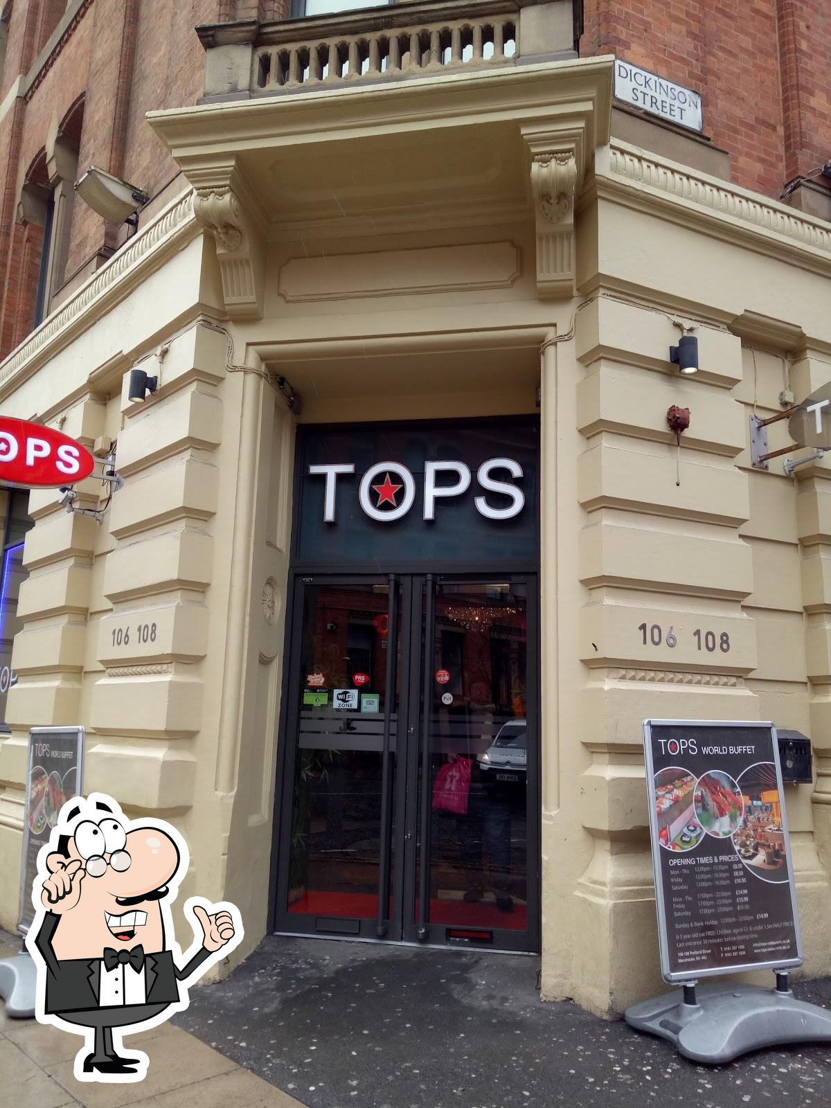 TOPS Buffet Restaurant Manchester, Manchester - Restaurant menu, prices ...