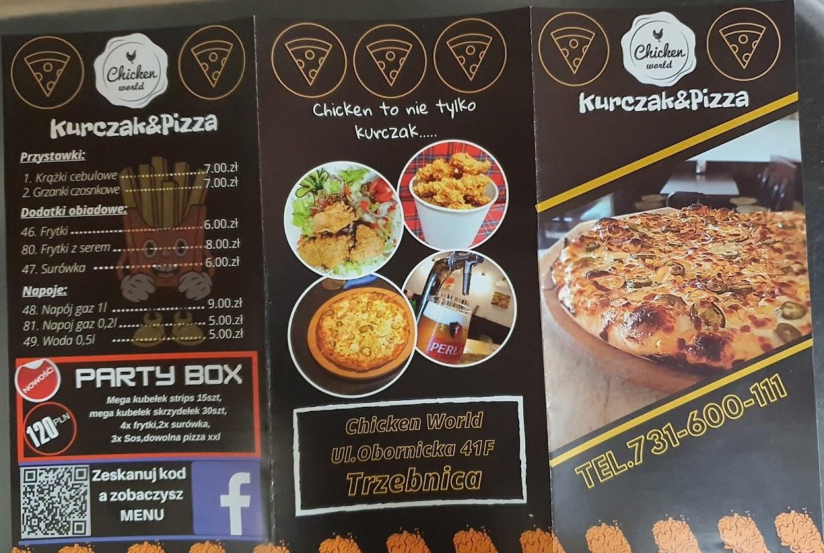 Menu at Chicken World - Trzebnica restaurant, Trzebnica